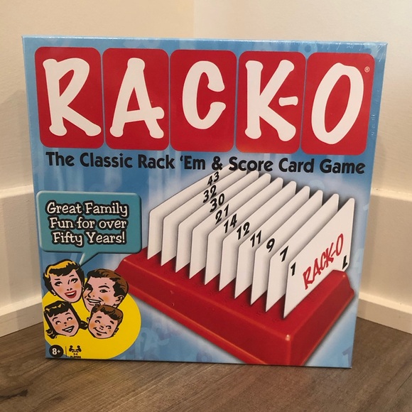 Winning Moves | Games | New And Sealed Racko The Classic Rack Em Score ...